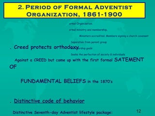 Life Cycle of the Adventist Church | PPT