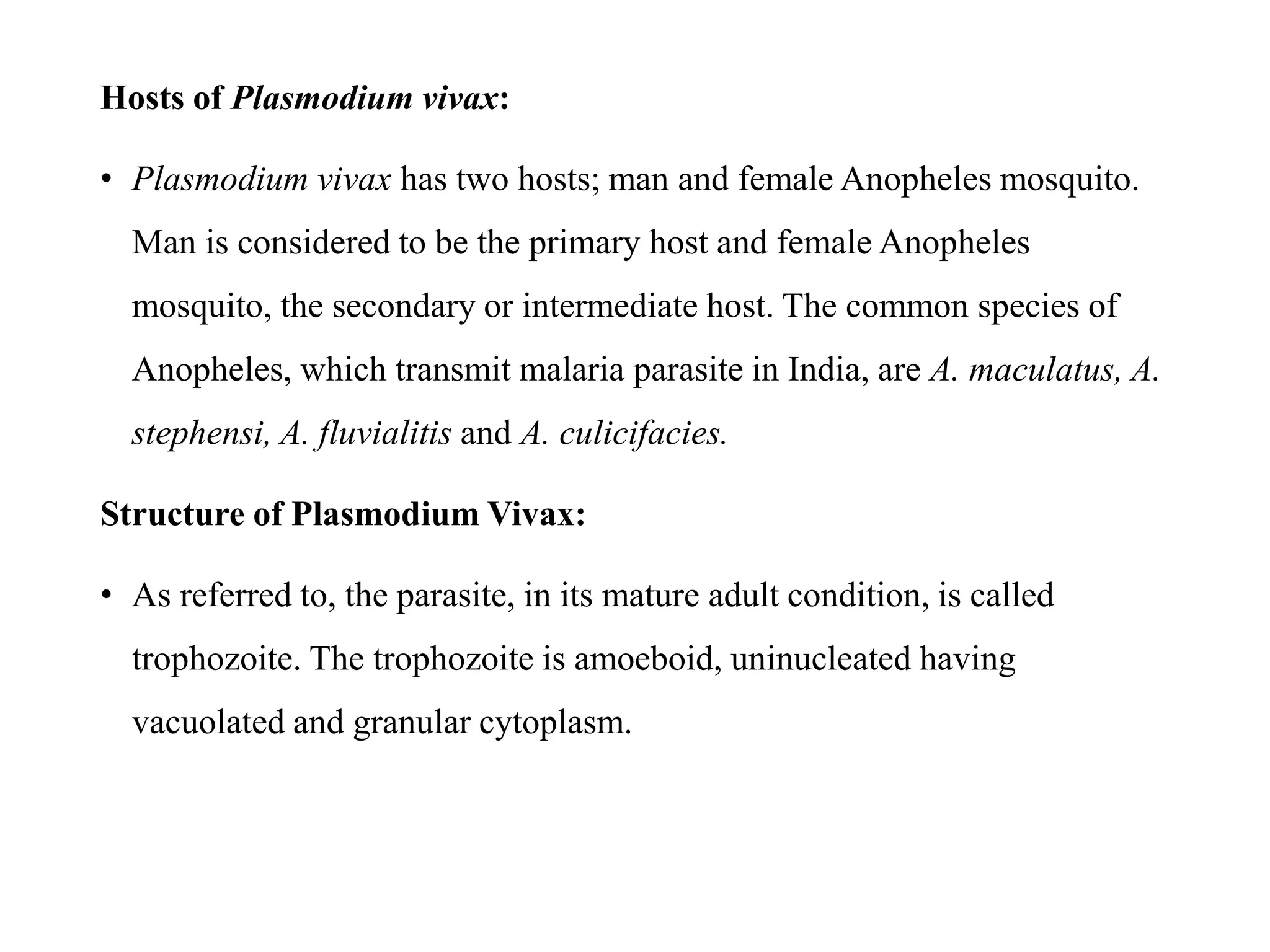 Ultra structure and life cycle of Plasmodium.pptx