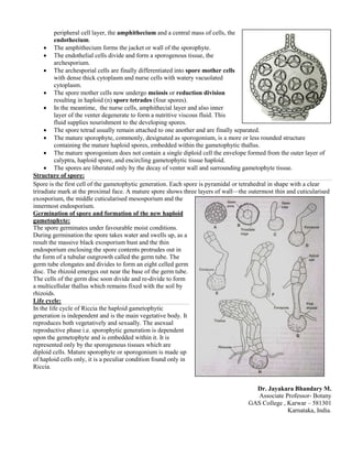 Life cycle of_riccia-jb | PDF