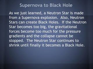 Life cycle of stars | PPT | Space and Astronomy | Science