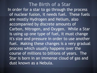 Life cycle of stars | PPT