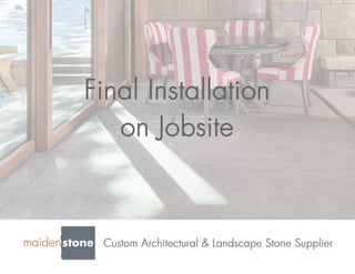 Life Cycle of Stone Flooring | PDF