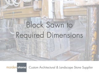 Life Cycle of Stone Flooring | PDF