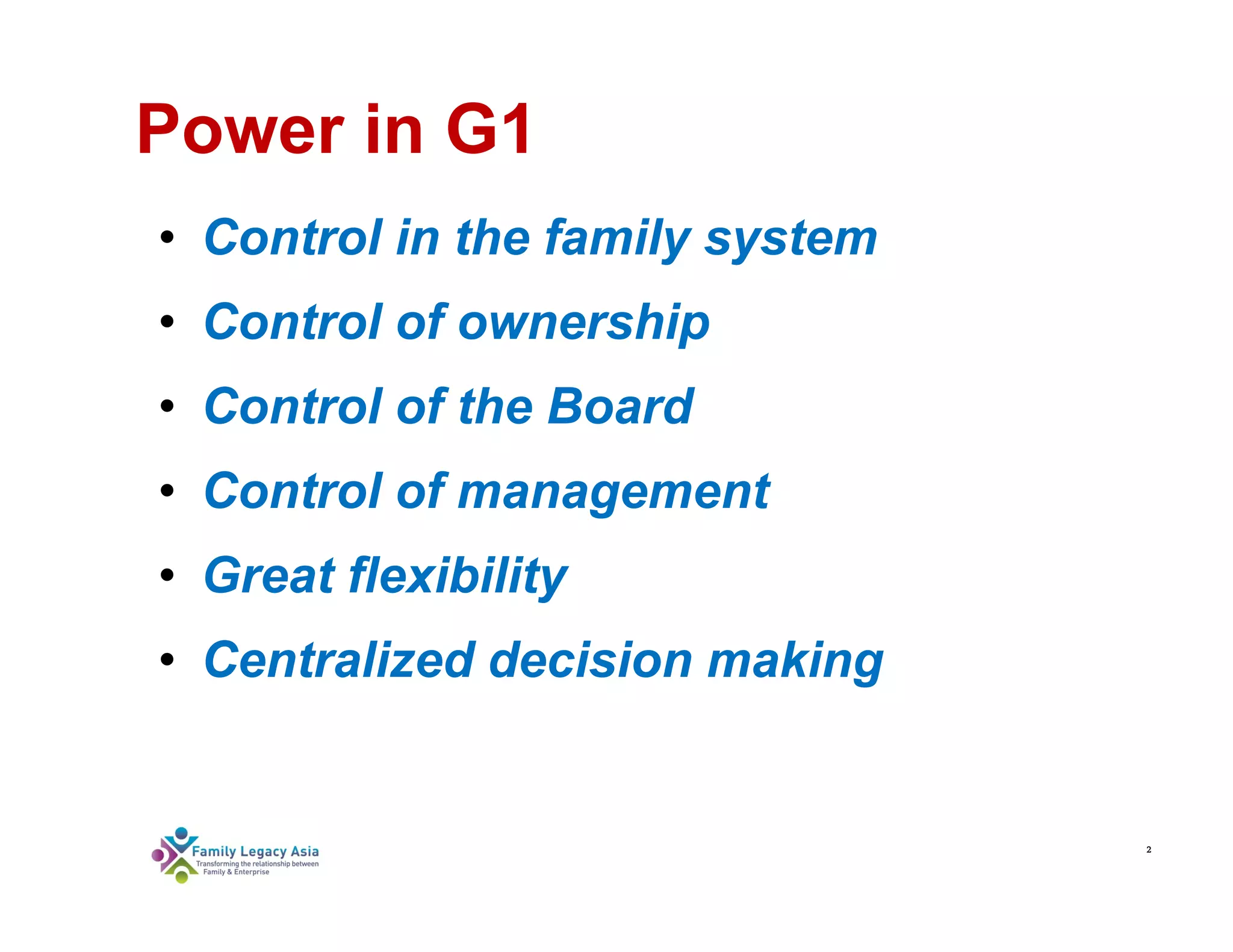 Life cycle of the Asian Family Business | PDF