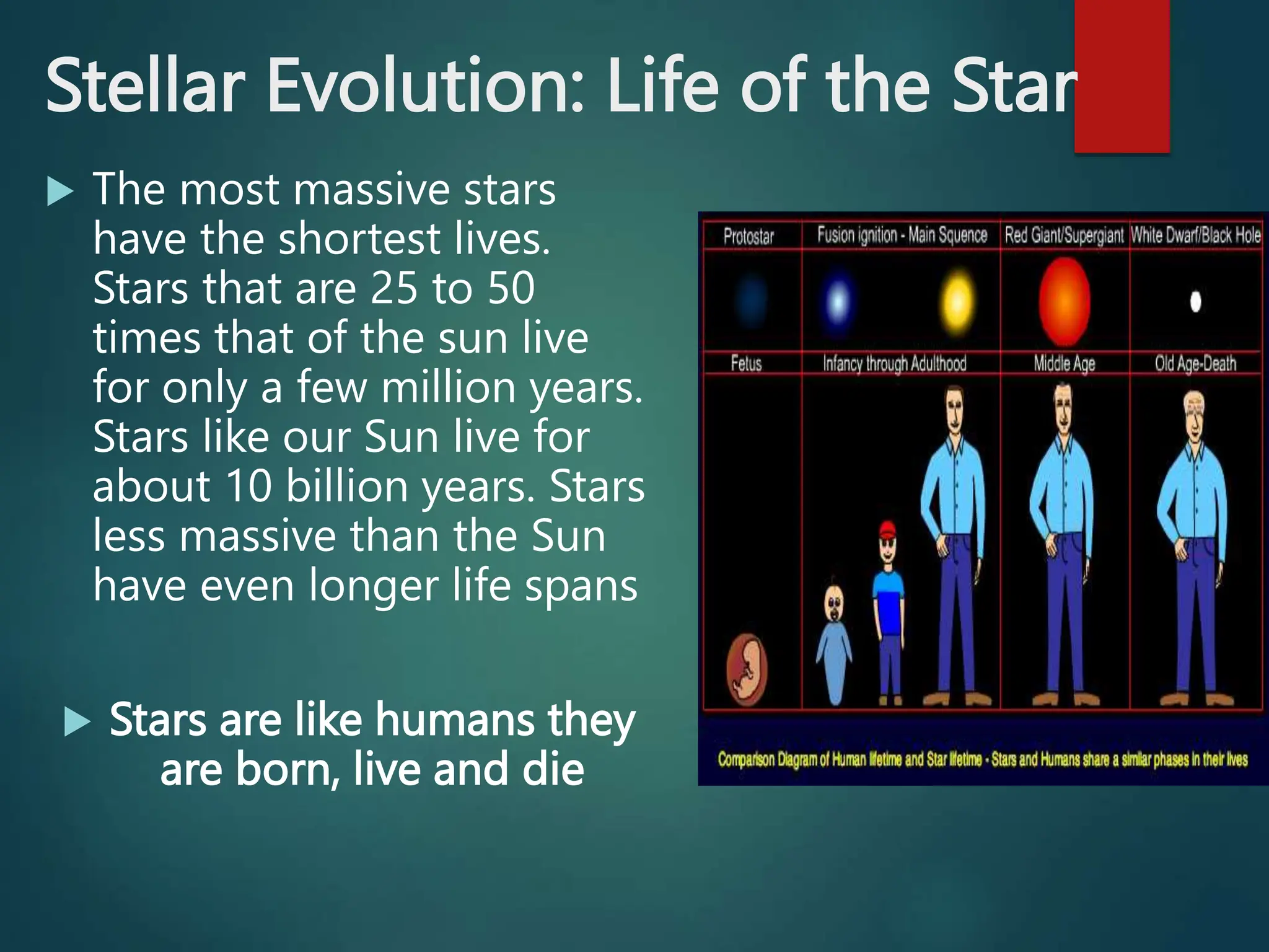 the Life Cycle of the Stars powerpoint presentation | PPT