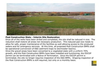 Life cycle pcsm for well pads | PPTX | Landscaping | Home & Garden