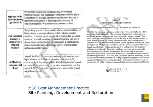 Life cycle pcsm for well pads | PPTX | Landscaping | Home & Garden