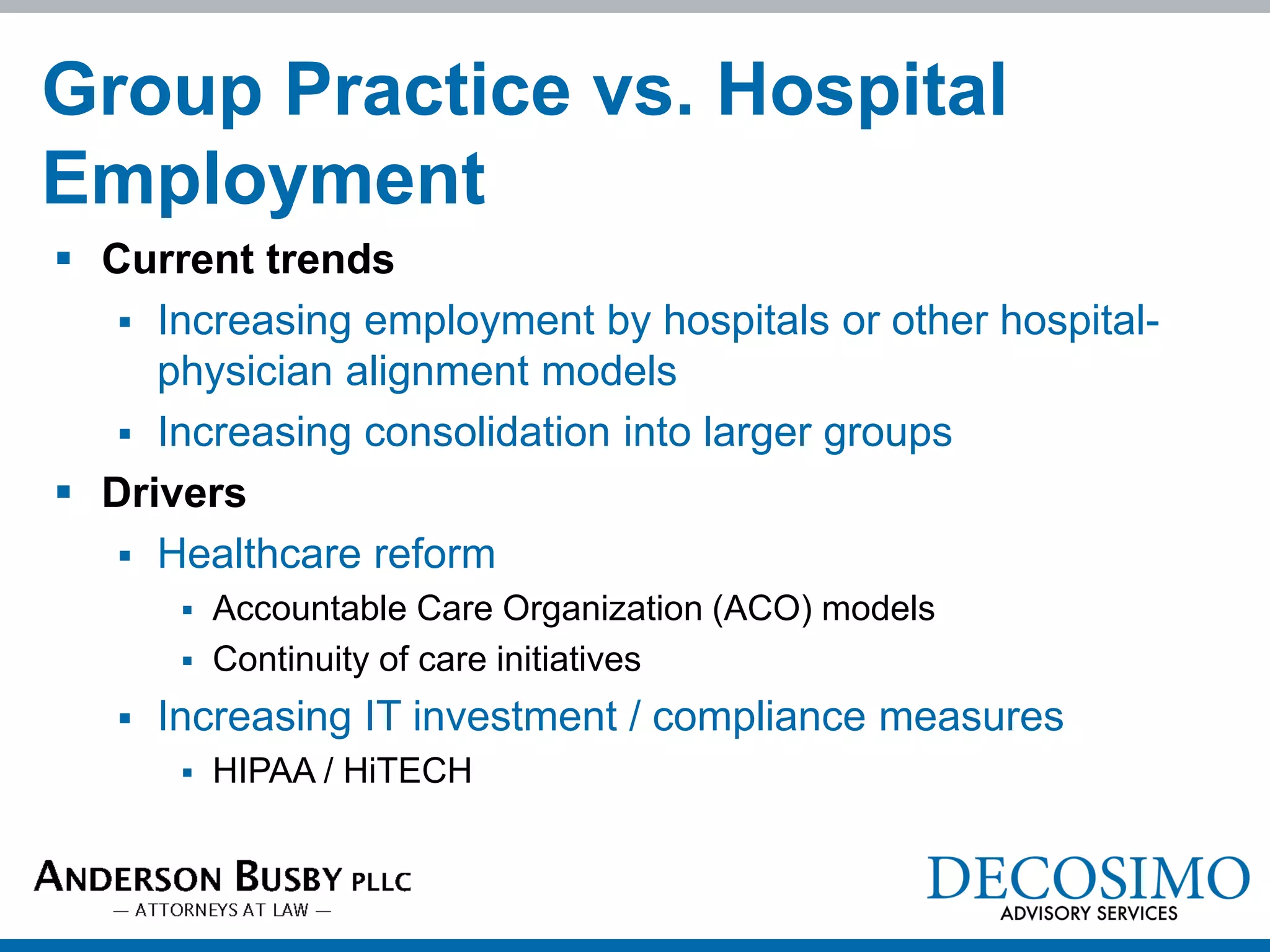 Life Cycle of a Physician Practice | PDF