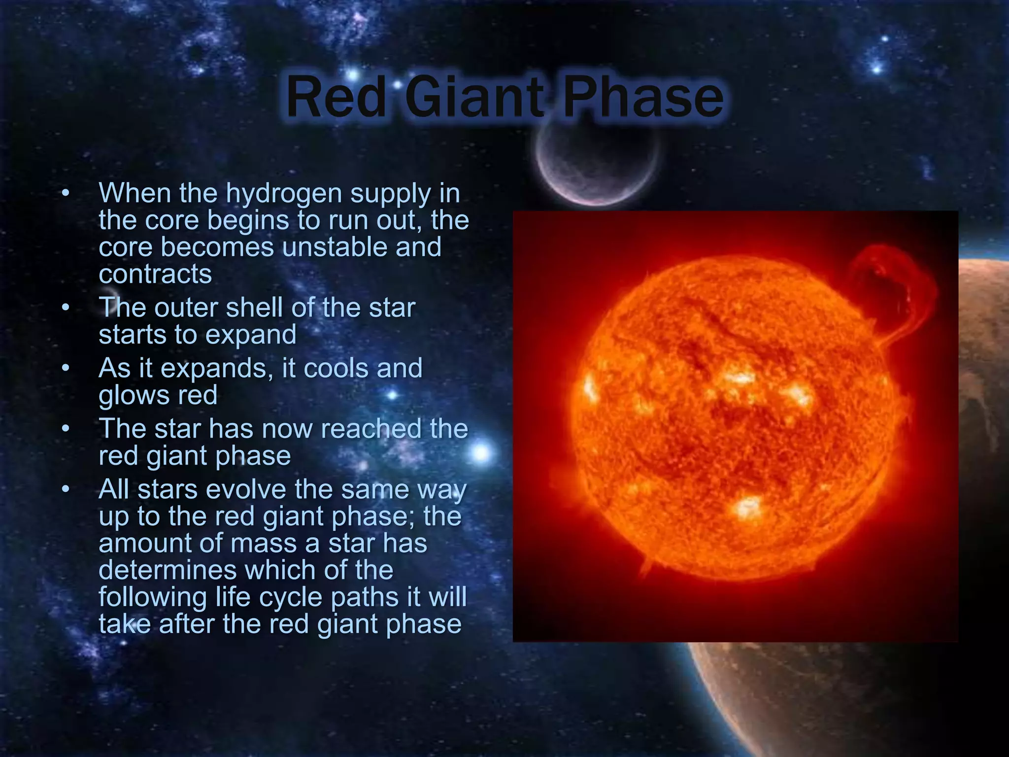 Star Life Cycle | PPTX