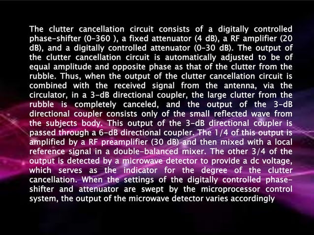 Life detection system | PPTX