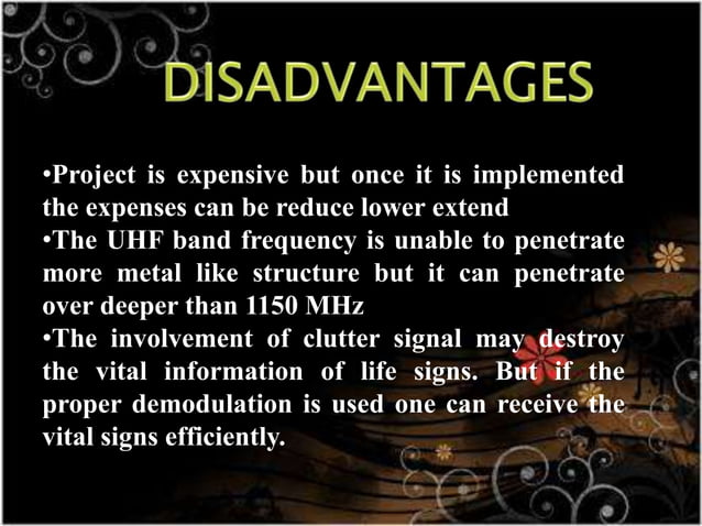 Life detection system | PPTX