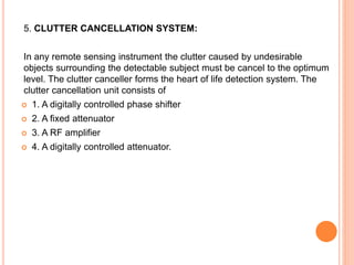 Life detection system | PPT