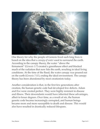 Life during Biblical Times | PDF