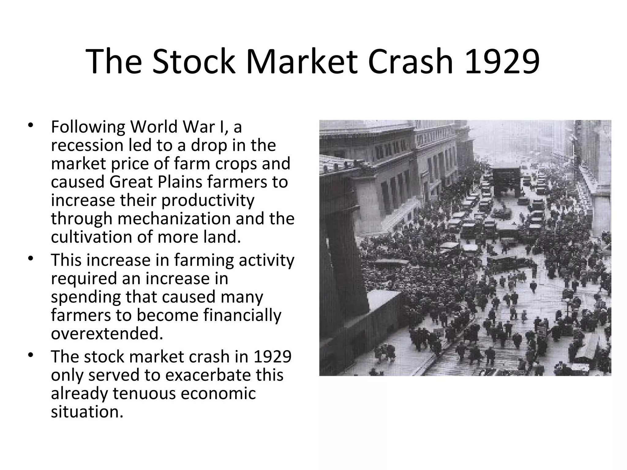 Life During the Great Depression | PPT