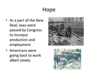 Life During the Great Depression | PPT