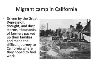 Life During the Great Depression | PPT
