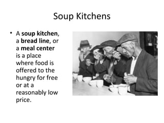Soup Kitchen Lines During Great Depression