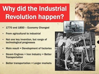 Life Industrial Revolution | PPT | Free Download