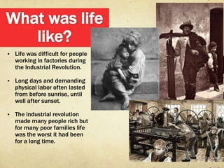 Life Industrial Revolution | PPT | Free Download