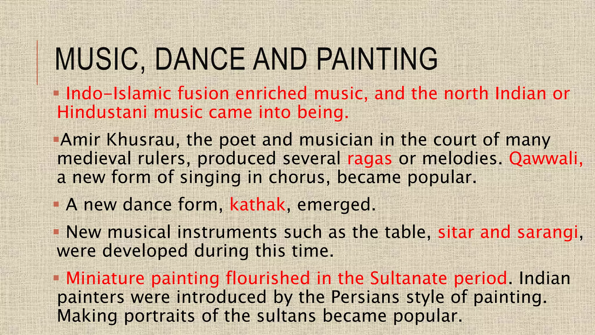 Life during the sultanate period | PPTX