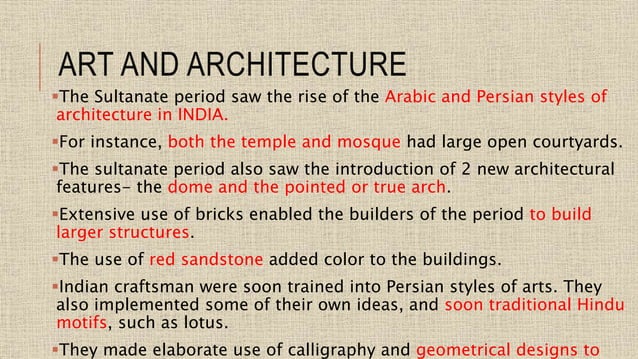 Life during the sultanate period | PPTX