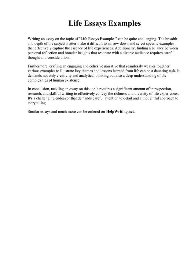 Life Essays Examples.pdf