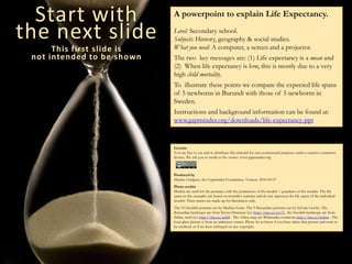 Life expectancy | PPTX