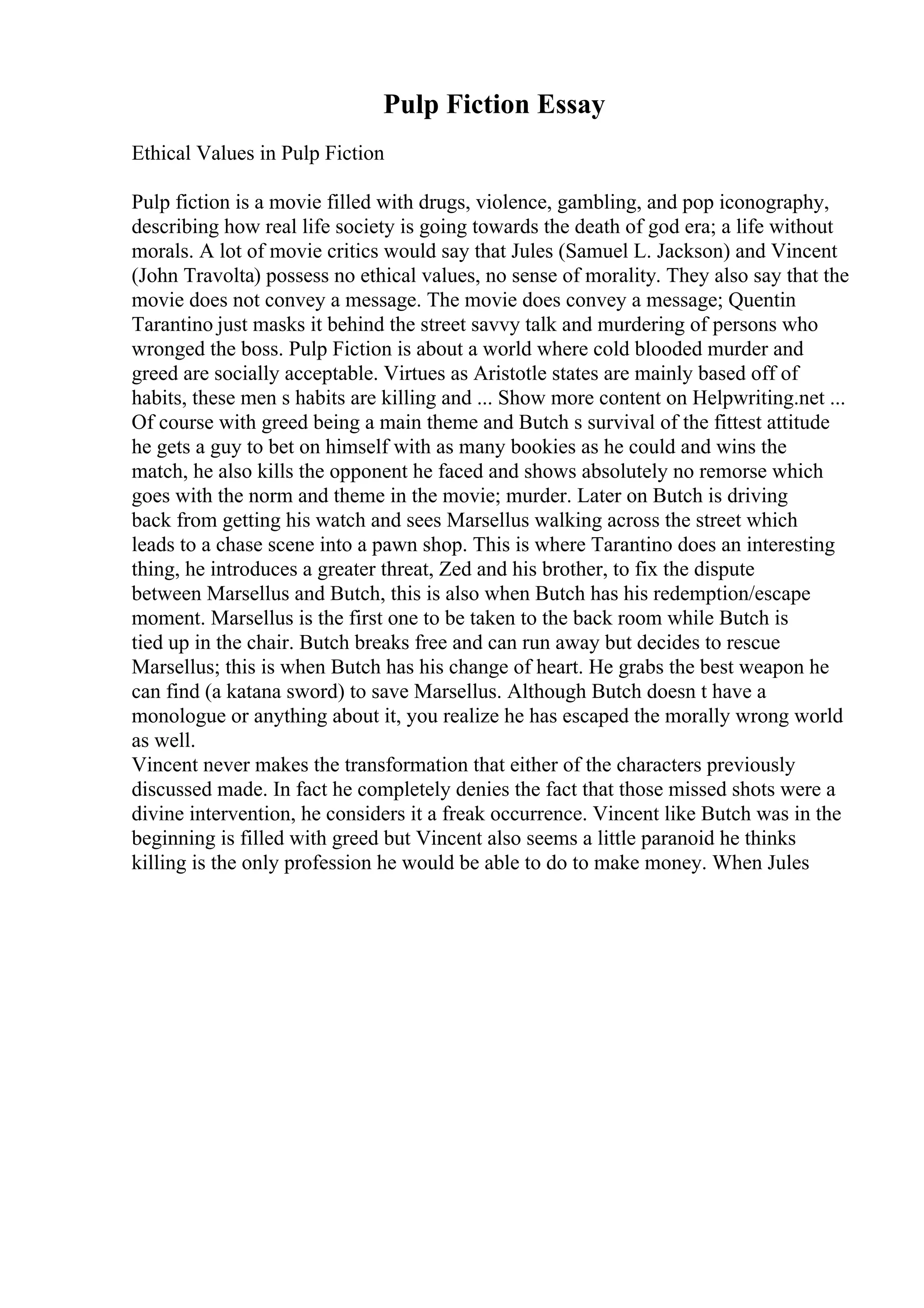 Life Experience Essay Examples | PDF