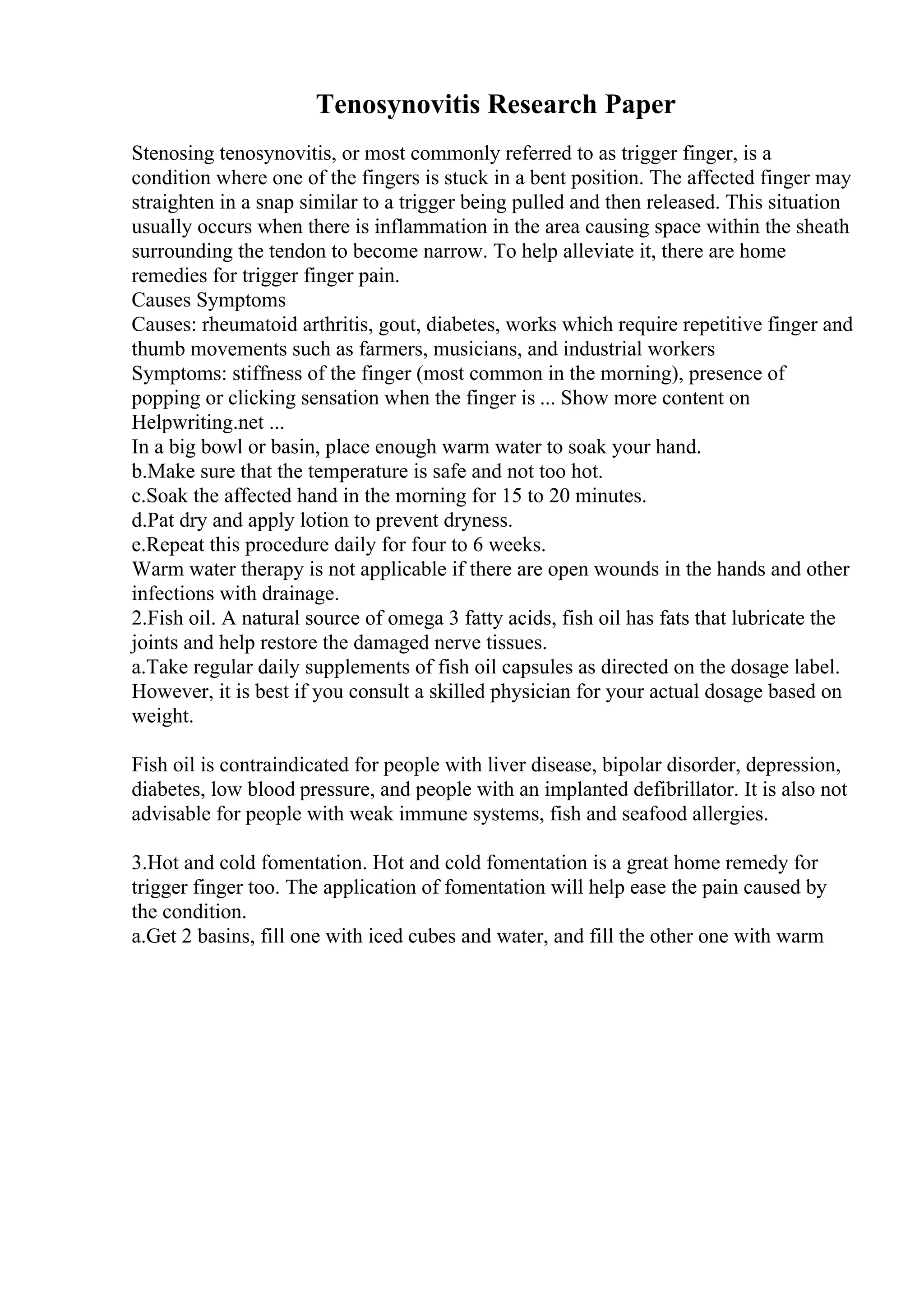 Life Experience Essay Examples | PDF