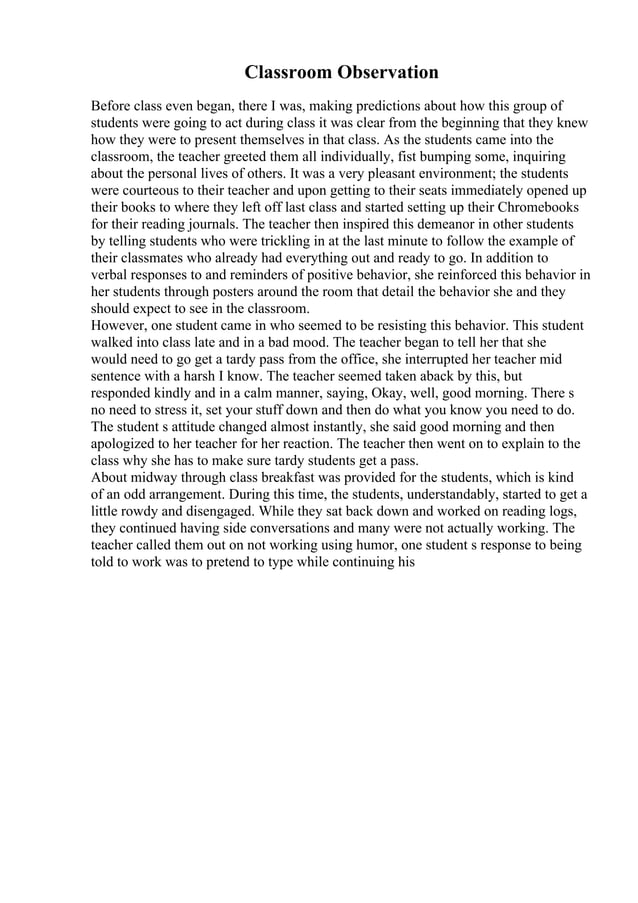 Life Experience Essay Examples | PDF