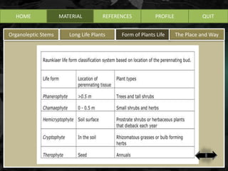 Life form of plants | PPTX