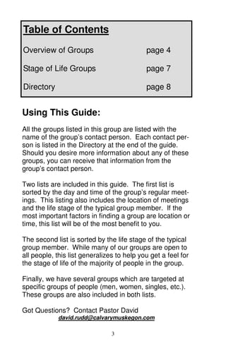 Lifegroup Guide For Pdf | PDF