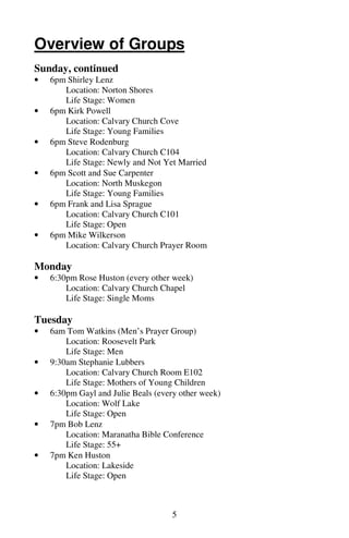 Lifegroup Guide For Pdf | PDF