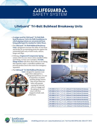 LifeGuard safety hose petrochem specification sheets | PDF