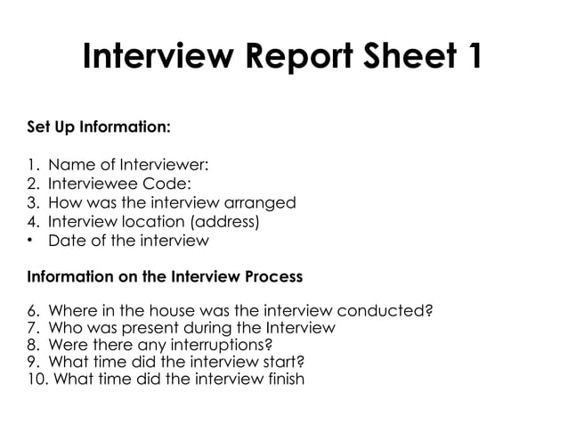 Life History Research Methodology | PPT