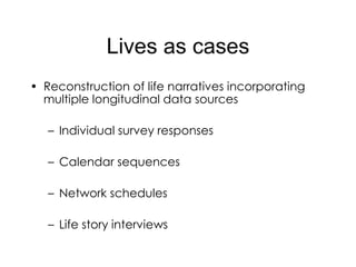 Life History Research Methodology | PPT