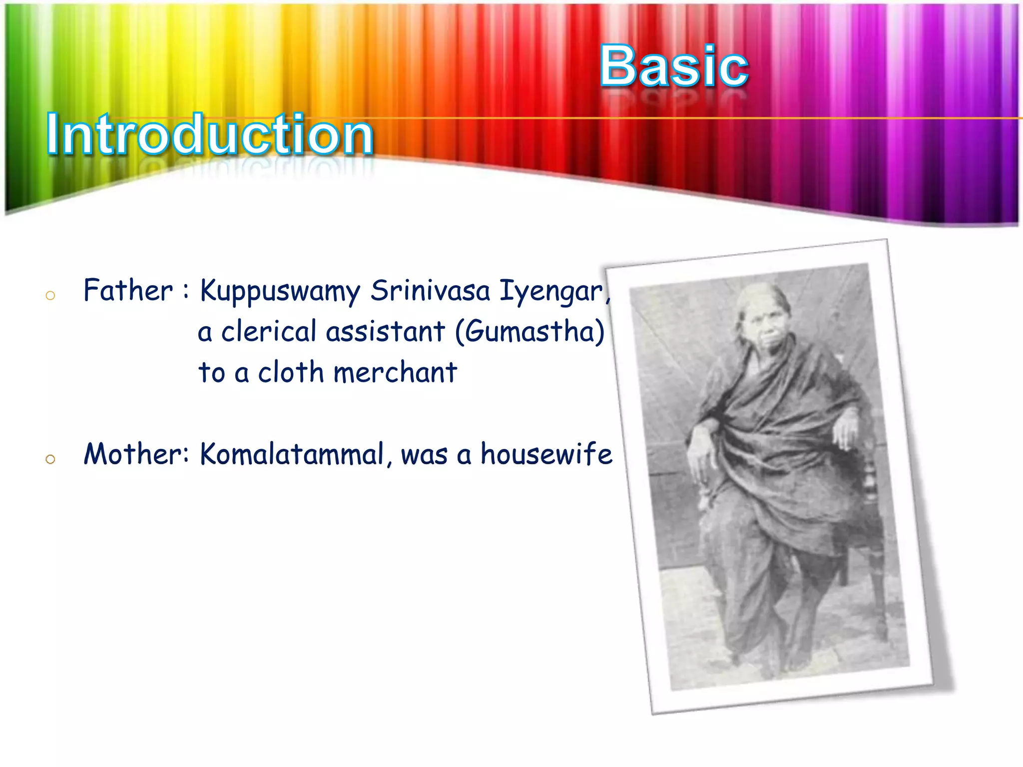 History of Ramanujam And His Contributions | PPTX