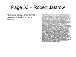 Life – how did it get here? | PPT
