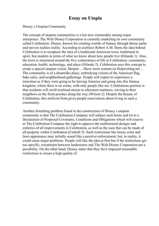 Life In 2050 Essay | PDF