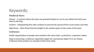 LIfe in a Medieval Town and Craftsman.pptx