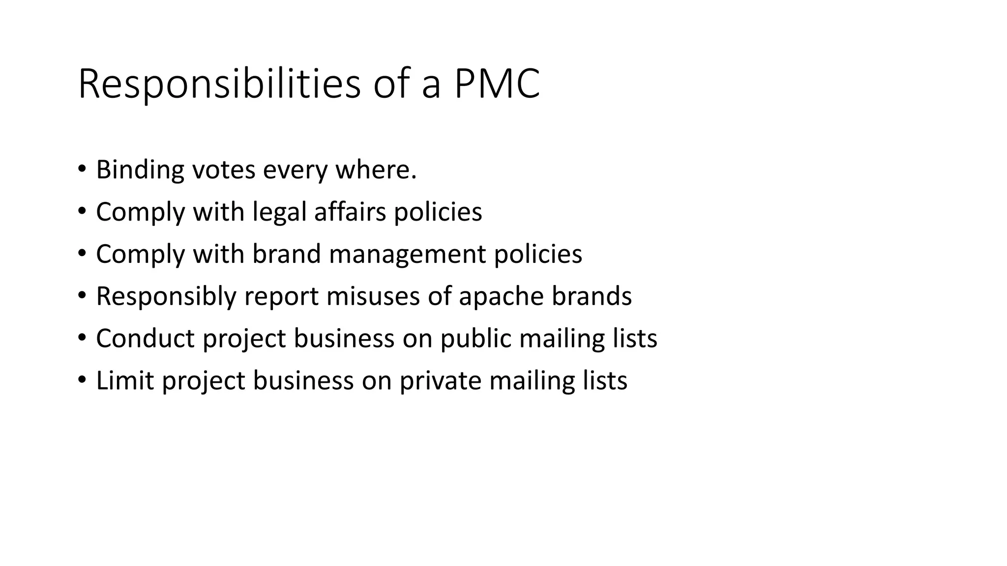 Life in Apache Software Foundation | PPT