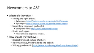 Life in Apache Software Foundation | PPT