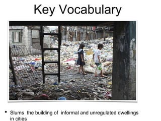 Life in a slum | PPTX