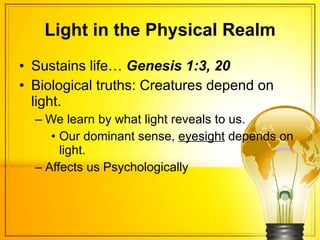 Life in Christ The Light of the World | PPT