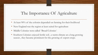 Life in colonial america | PPT