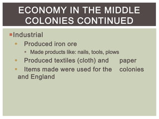 Life in colonial america part 1 2 | PPTX
