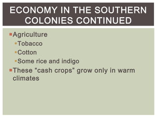Life in colonial america part 1 2 | PPTX