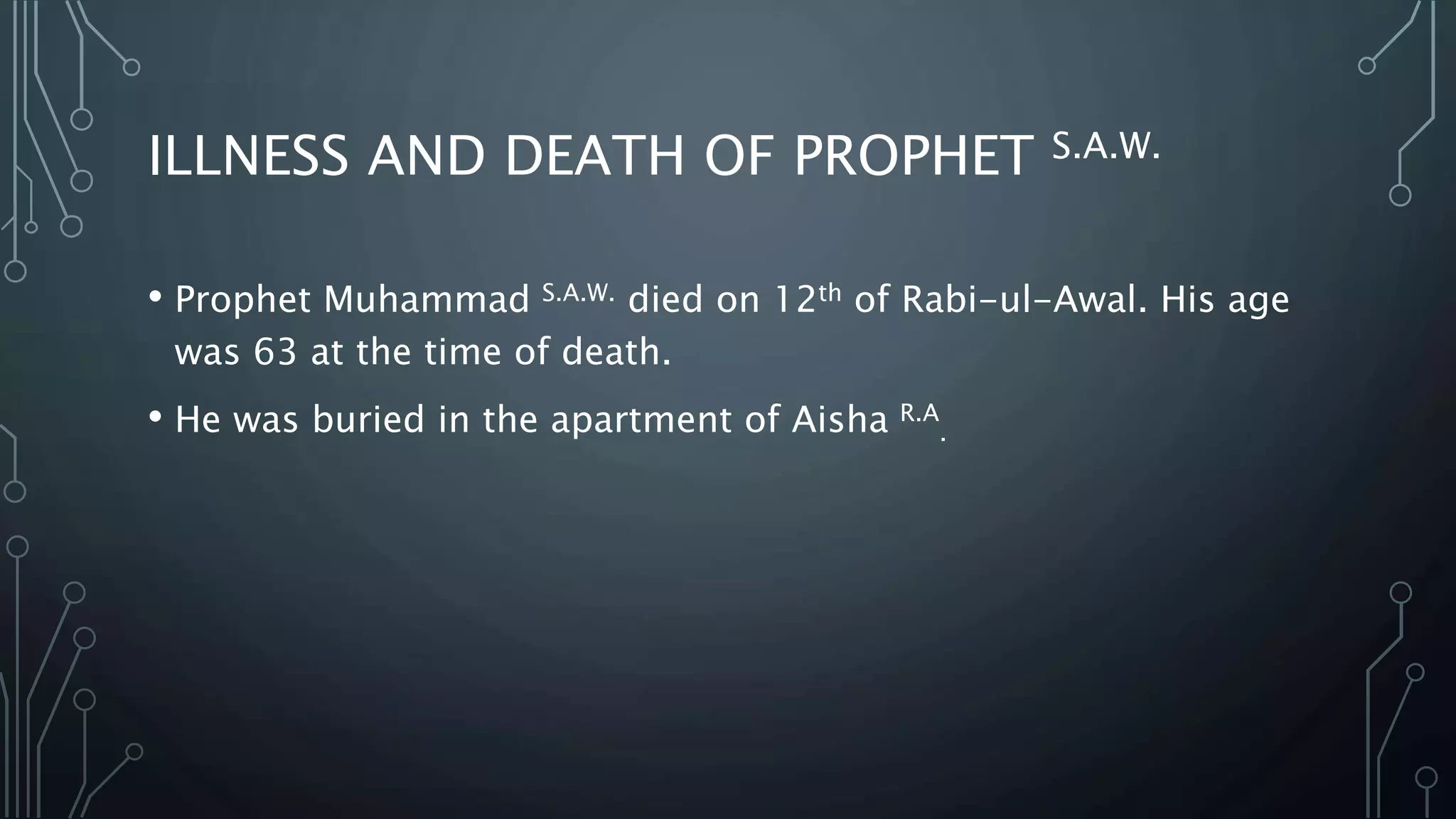 Prophet Muhammad [S.A.W.]'s Life in Madinah | PPTX