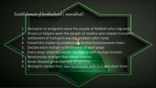 life in madinah 1st year of hijrat.pptx