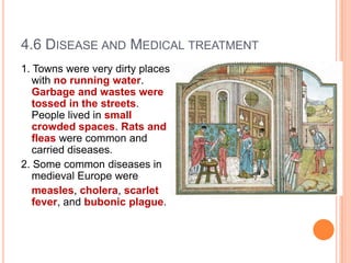 Life in medieval towns guided rdg notes | PPT